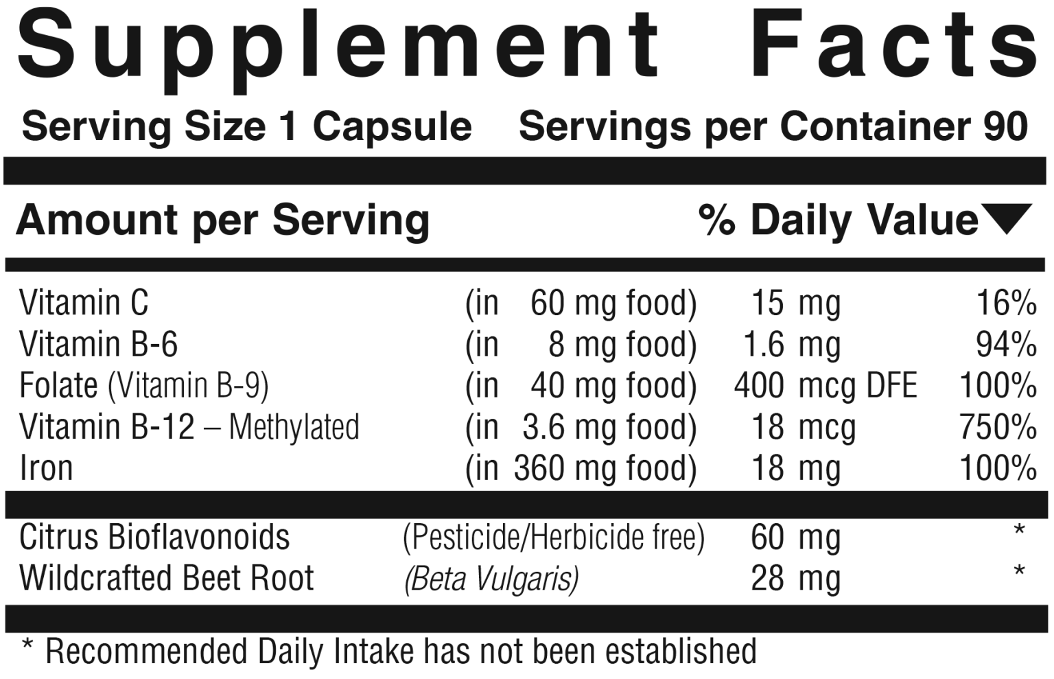 Hematic Formula™ – Doctors Research, Inc.