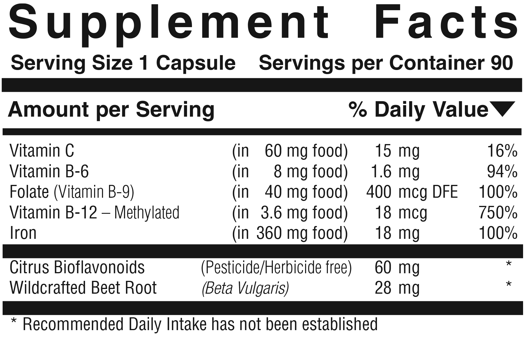 Hematic Formula™ – Doctors Research, Inc.