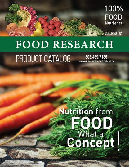 Doctors Research, Inc. – 100% Food Nutrients